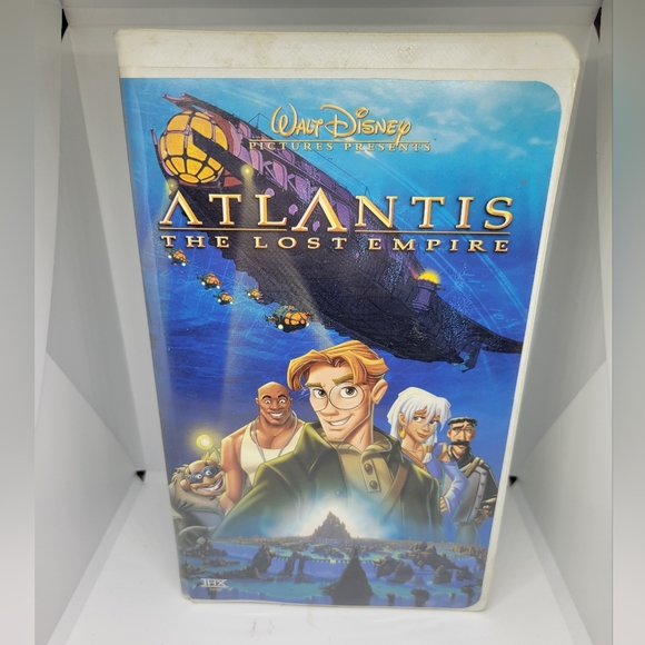 Disney | Media | Walt Disney Pictures Atlantis The Lost Empire Vhs Tape ...